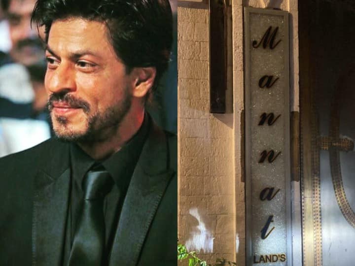 Shahrukh Khan changes Mannat name plate as the renovate name looks ...